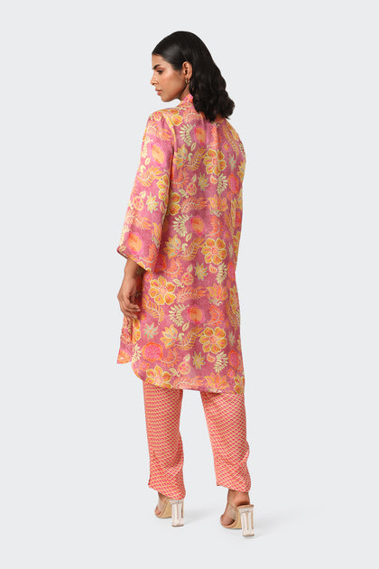LILAC FLORAL EMBROIDERED SET – shopstudio23